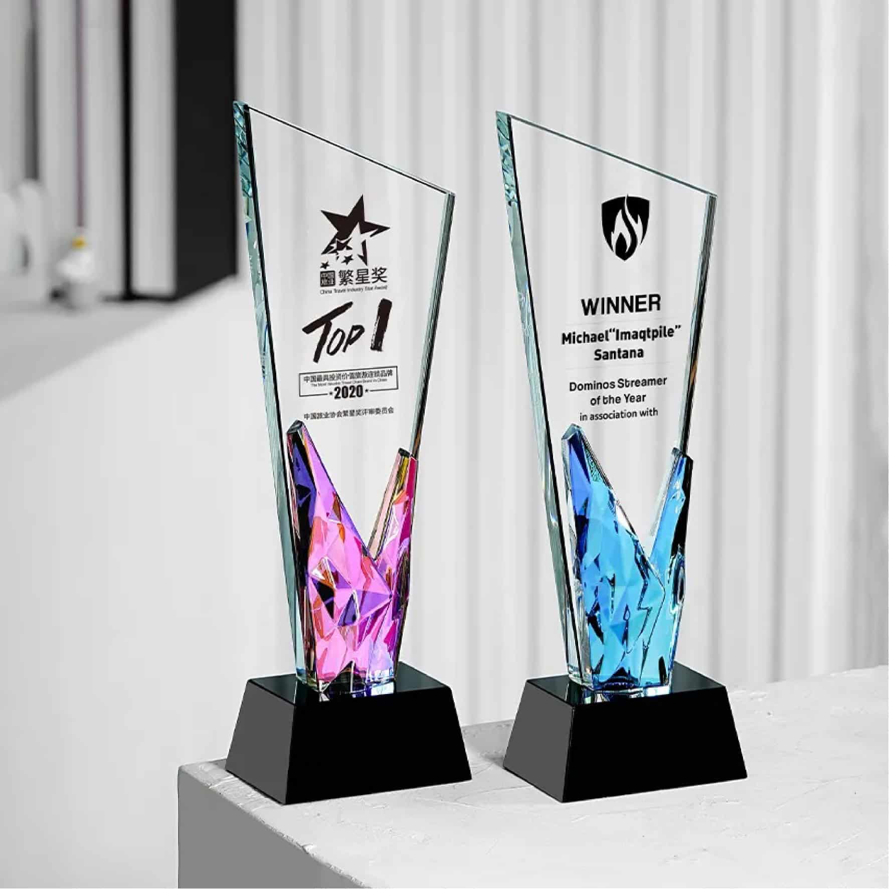 Buy Quality Crystal Trophy ALCR0090 at Trophy-World Malaysia