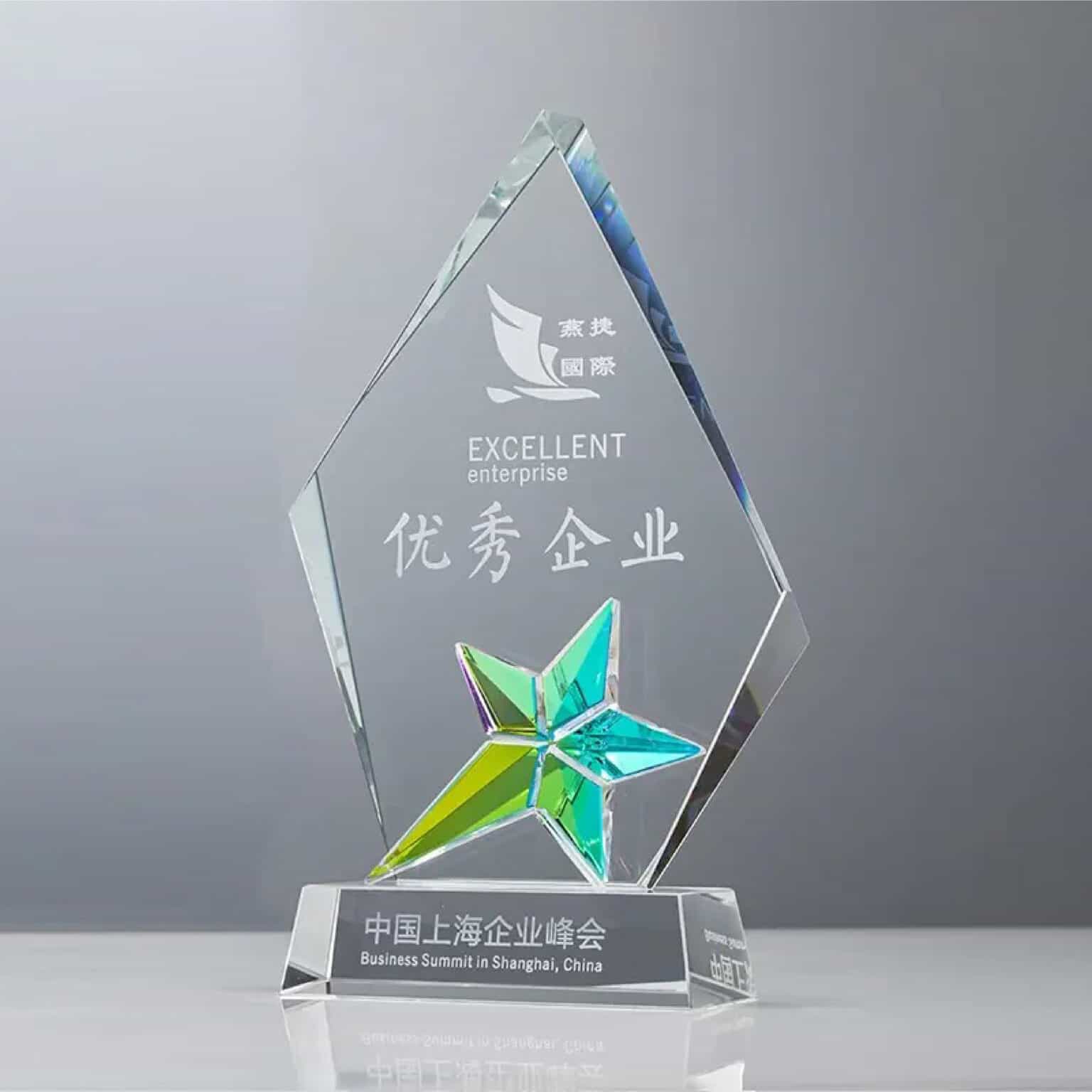 Buy Quality Crystal Plaque ALCP1402 at Trophy-World Malaysia