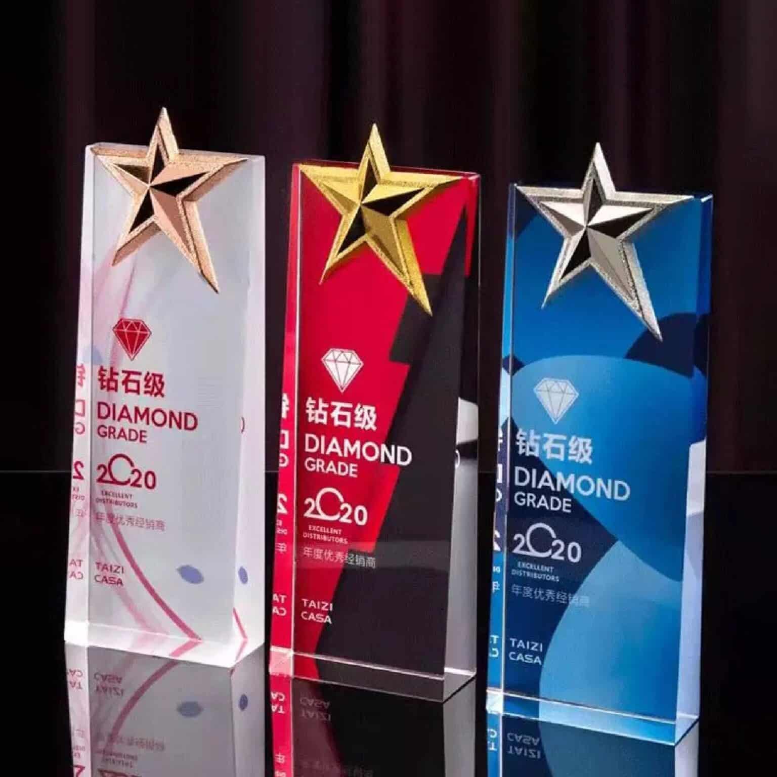 Buy Quality Crystal Trophy ALCR0278 at Trophy-World Malaysia