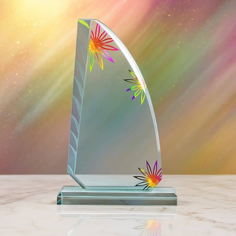 Buy Quality Crystal Plaque ALCP1516 at Trophy-World Malaysia